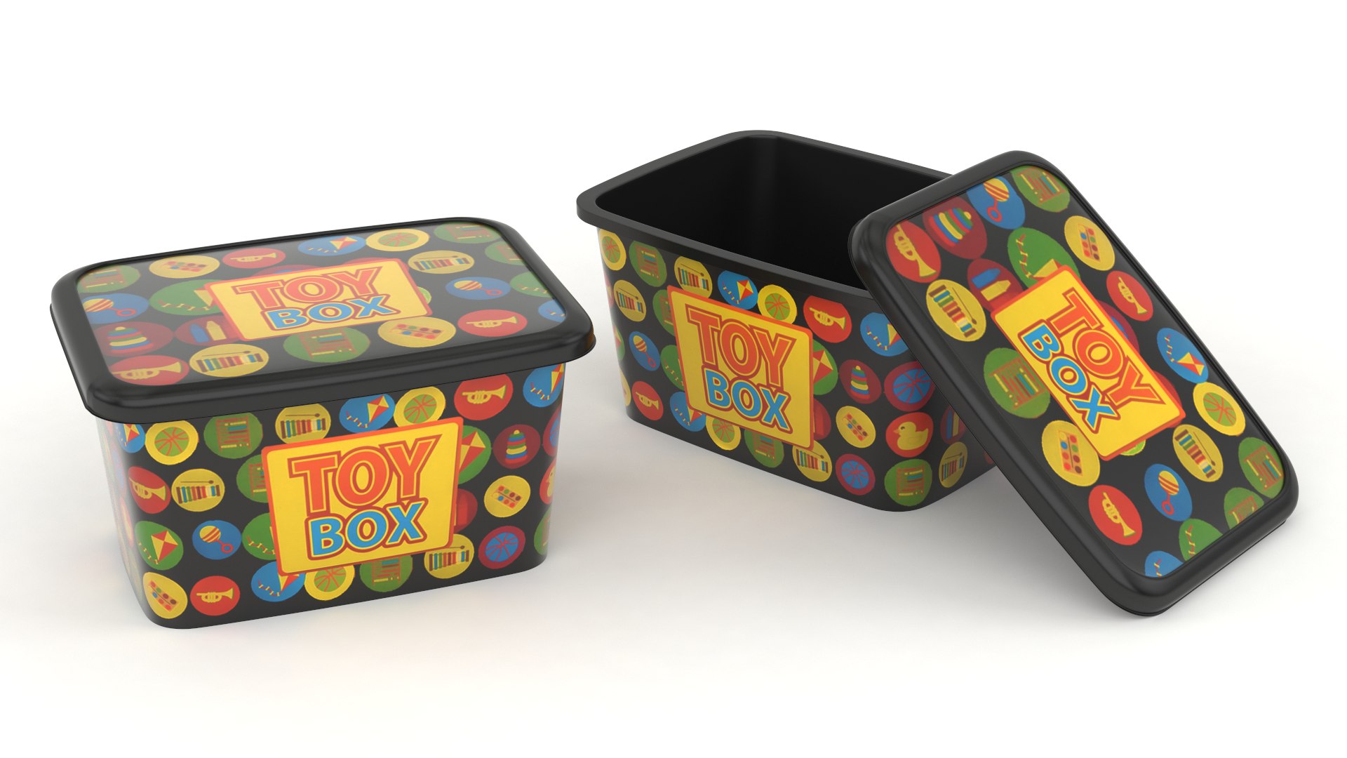 3D Toy Box Model - TurboSquid 2004457