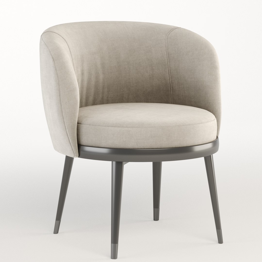Daphne Armchair By Porada Model - TurboSquid 2241593