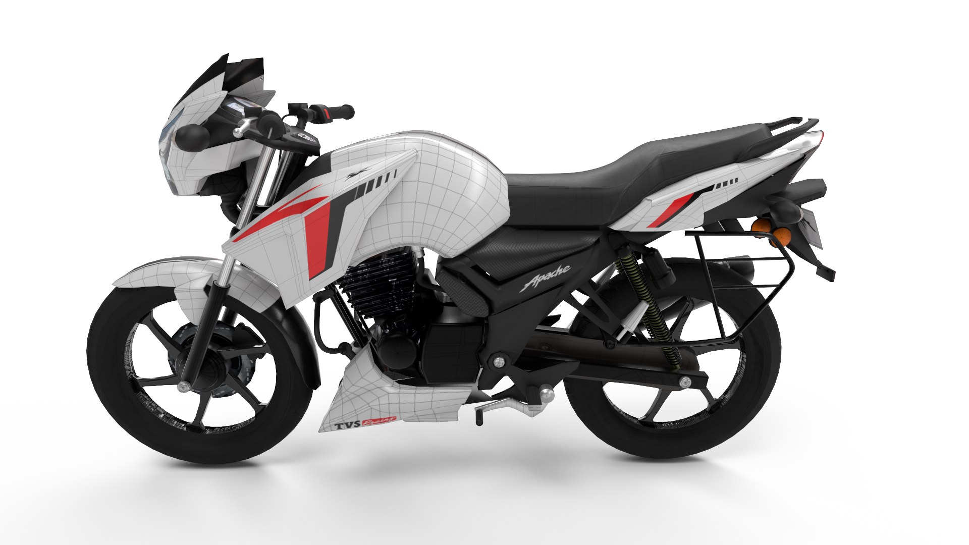 3D TVS Apache 160 - TurboSquid 1970413