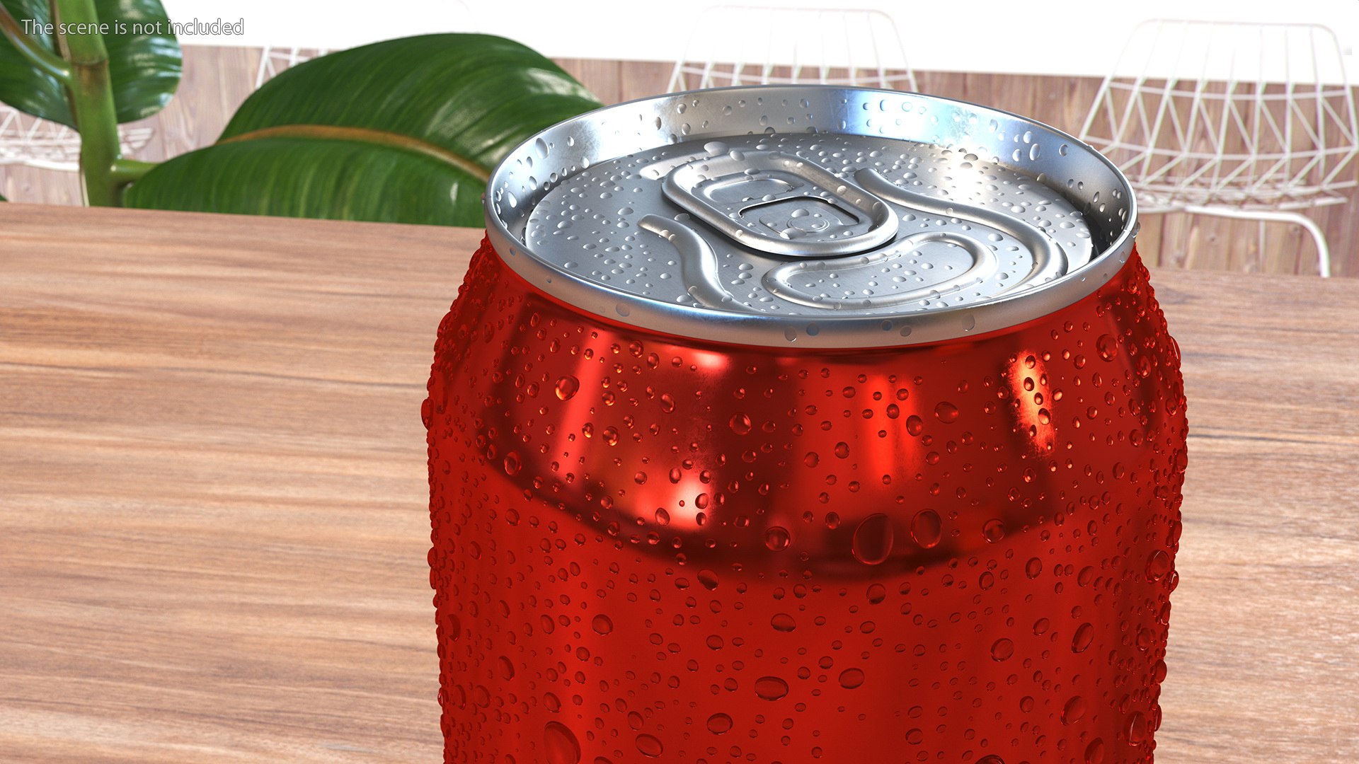 Drink Soda Can With Water Droplets Red 330ml 3D Model - TurboSquid 2140981