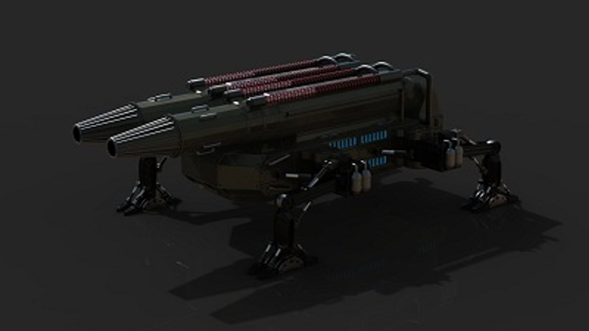 futuristic artillery max