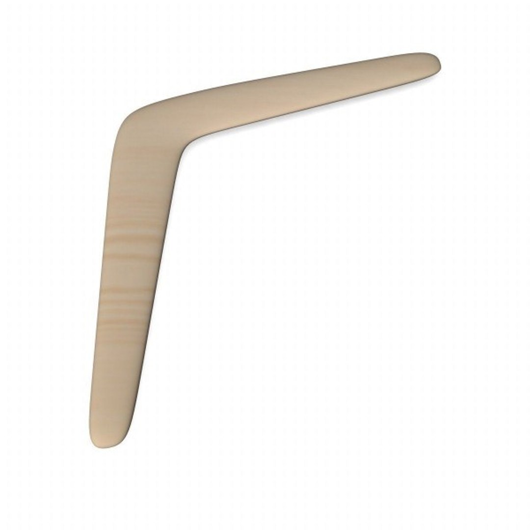 Boomerang 3d Dxf