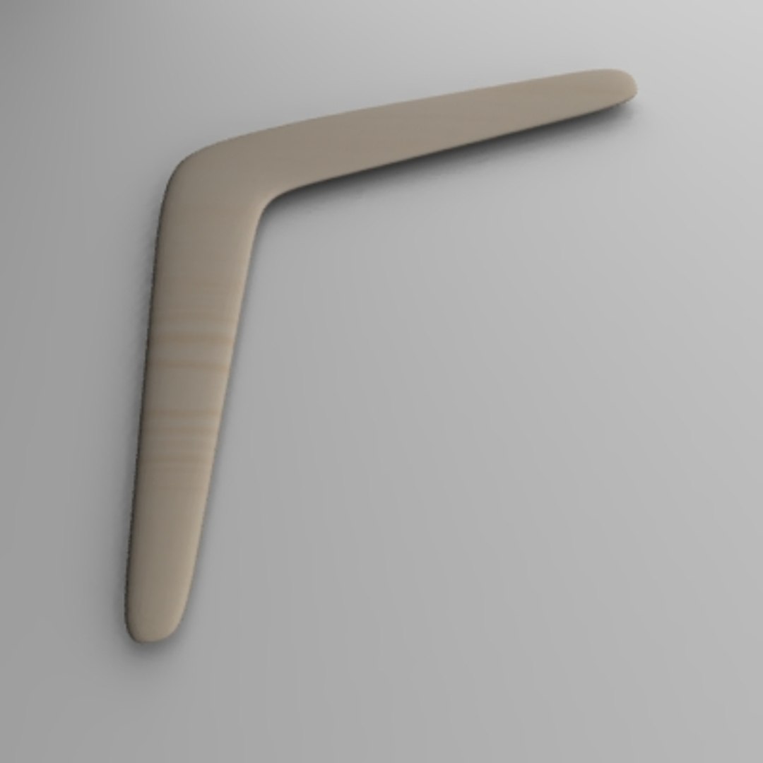 Boomerang 3d Dxf
