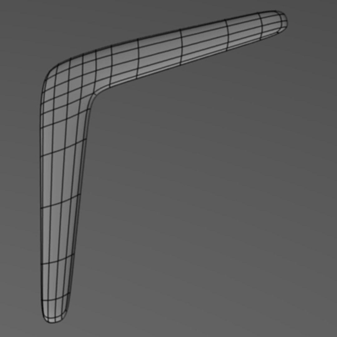 Boomerang 3d Dxf