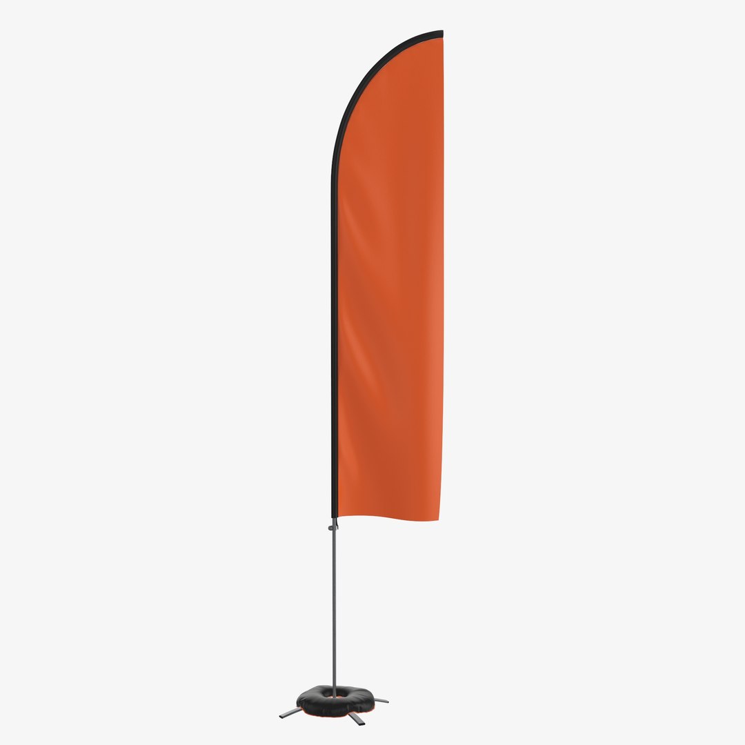 3D flag feather weight - TurboSquid 1697864