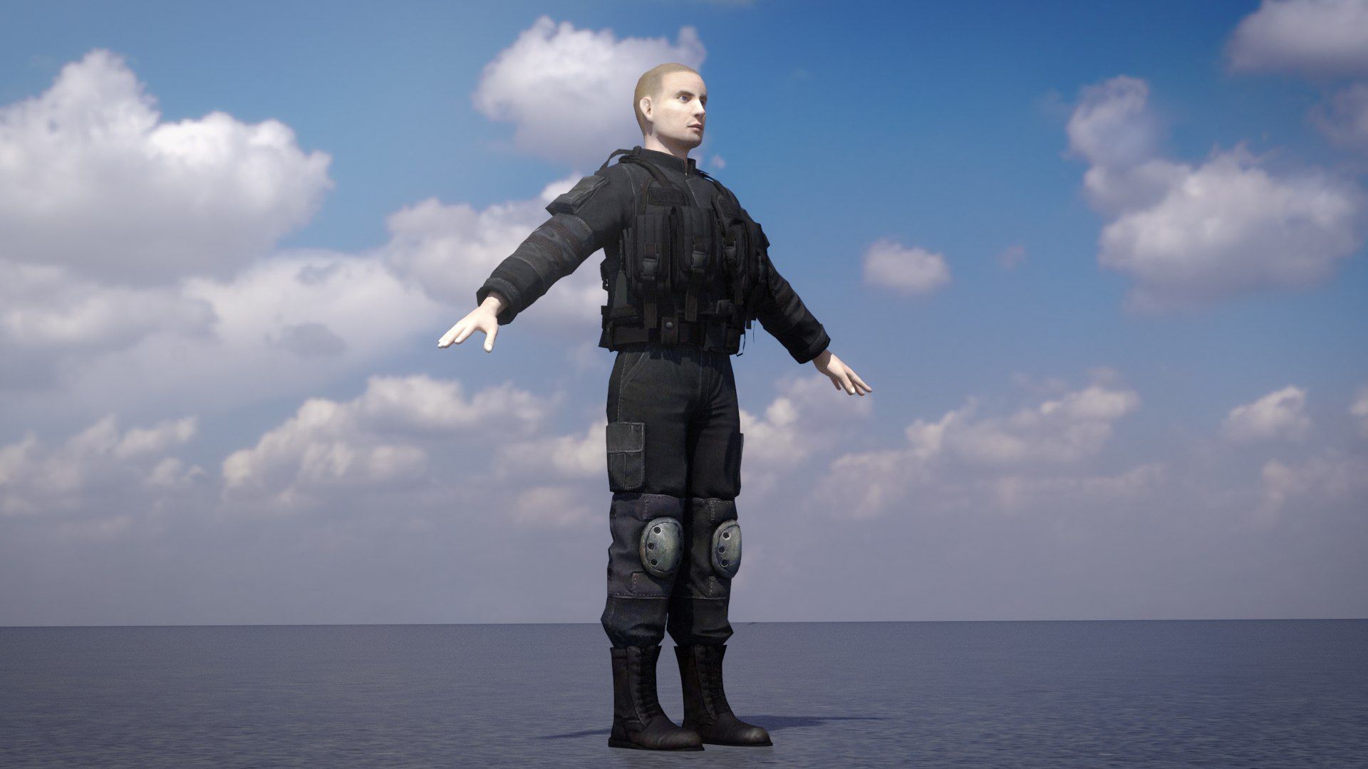 Navy Seal Close Quarter Battle Uniforms 3D Model - TurboSquid 2303189