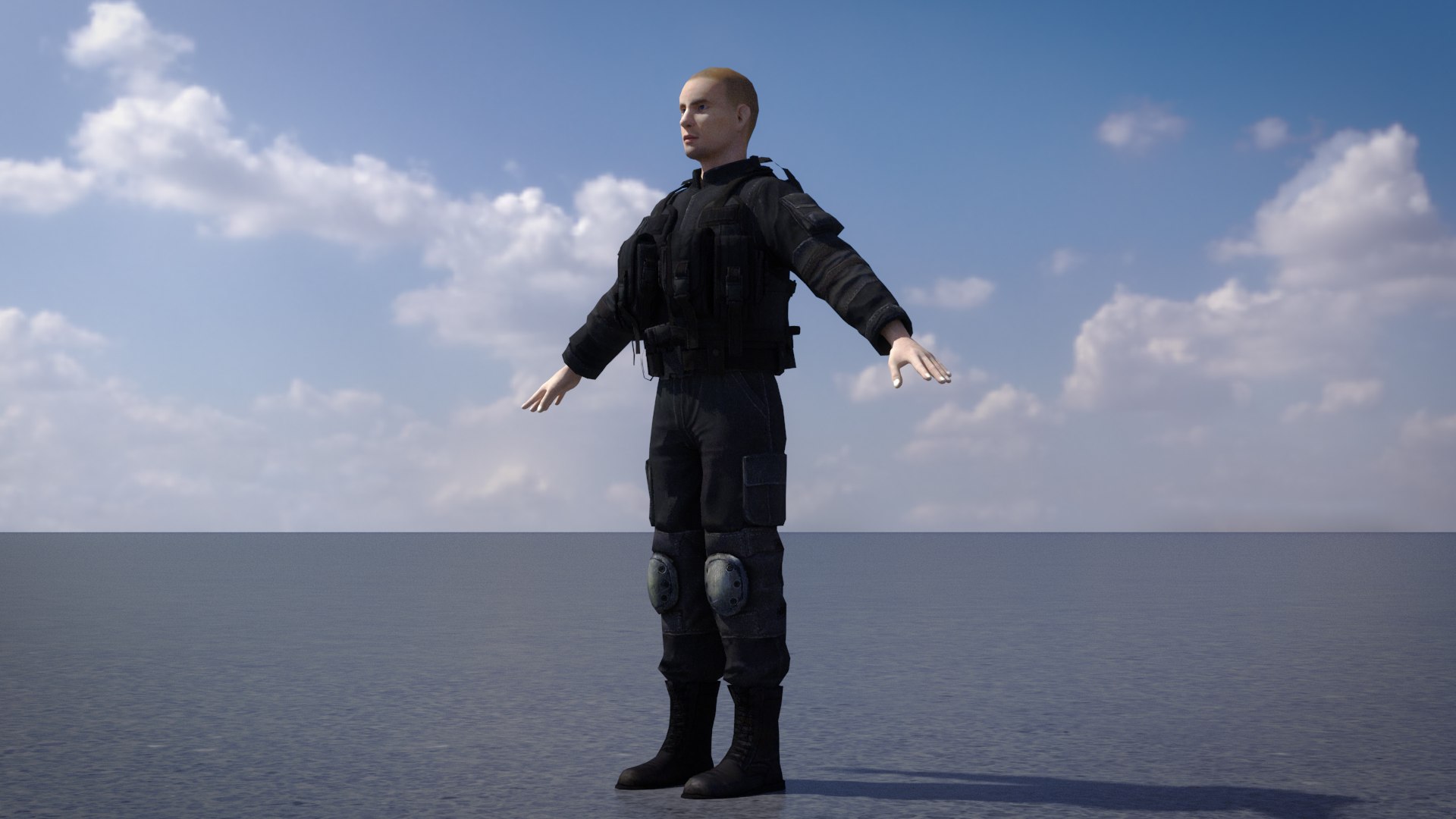 Navy Seal Close Quarter Battle Uniforms 3D Model - TurboSquid 2303189