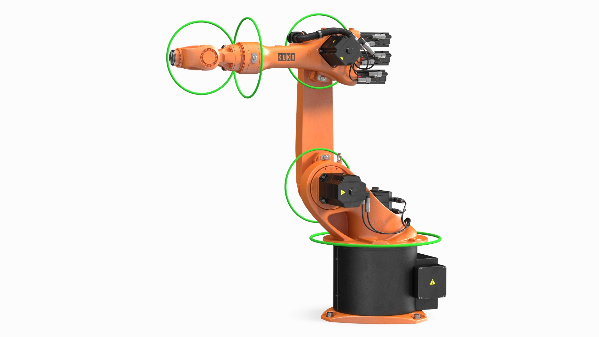 6 axis Robot Arm Kuka KR 16 3 Rigged 3D model - TurboSquid 2178886