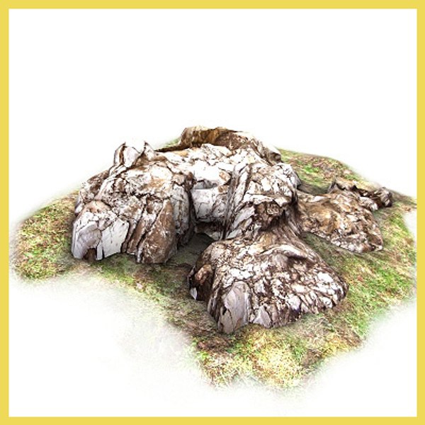 modelo 3d rock 4 - max7 3ds gmax - TurboSquid 361113