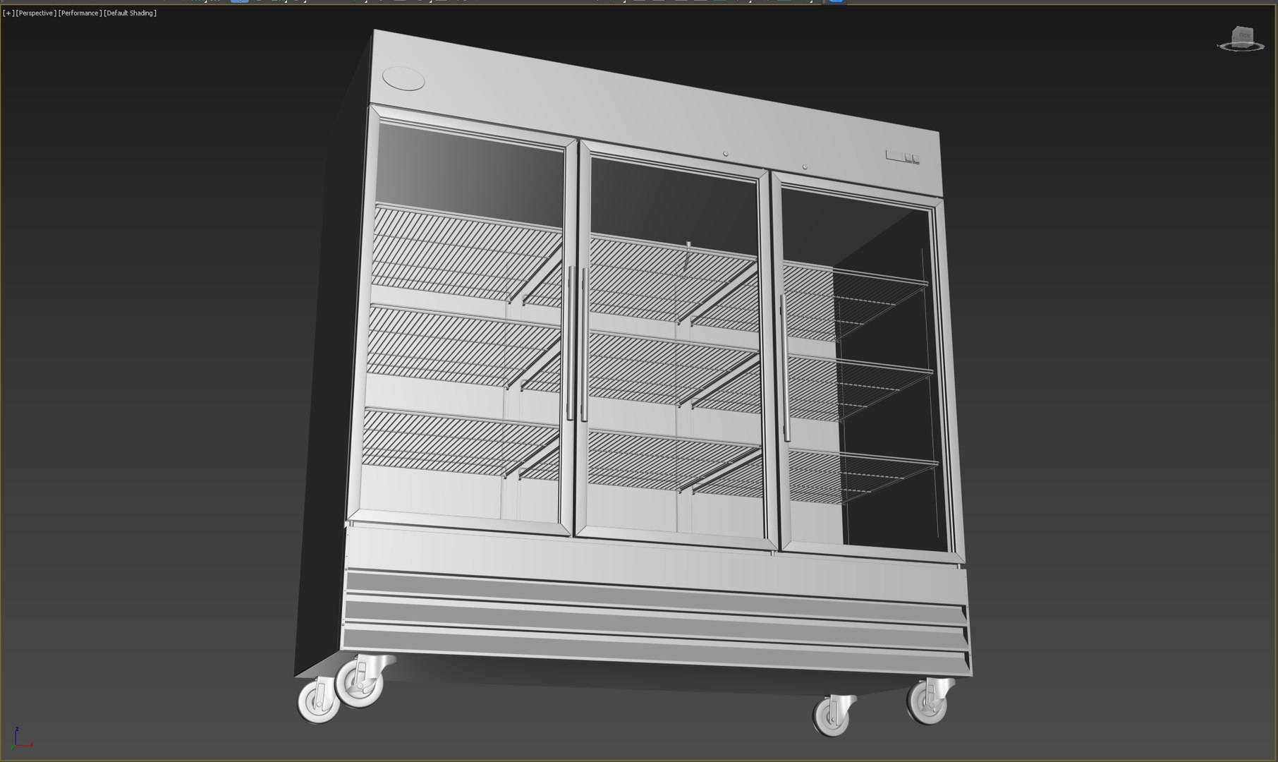 Refrigerator display 3D model - TurboSquid 1858329