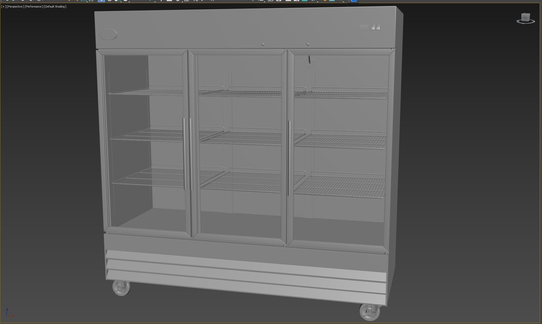 Refrigerator display 3D model - TurboSquid 1858329