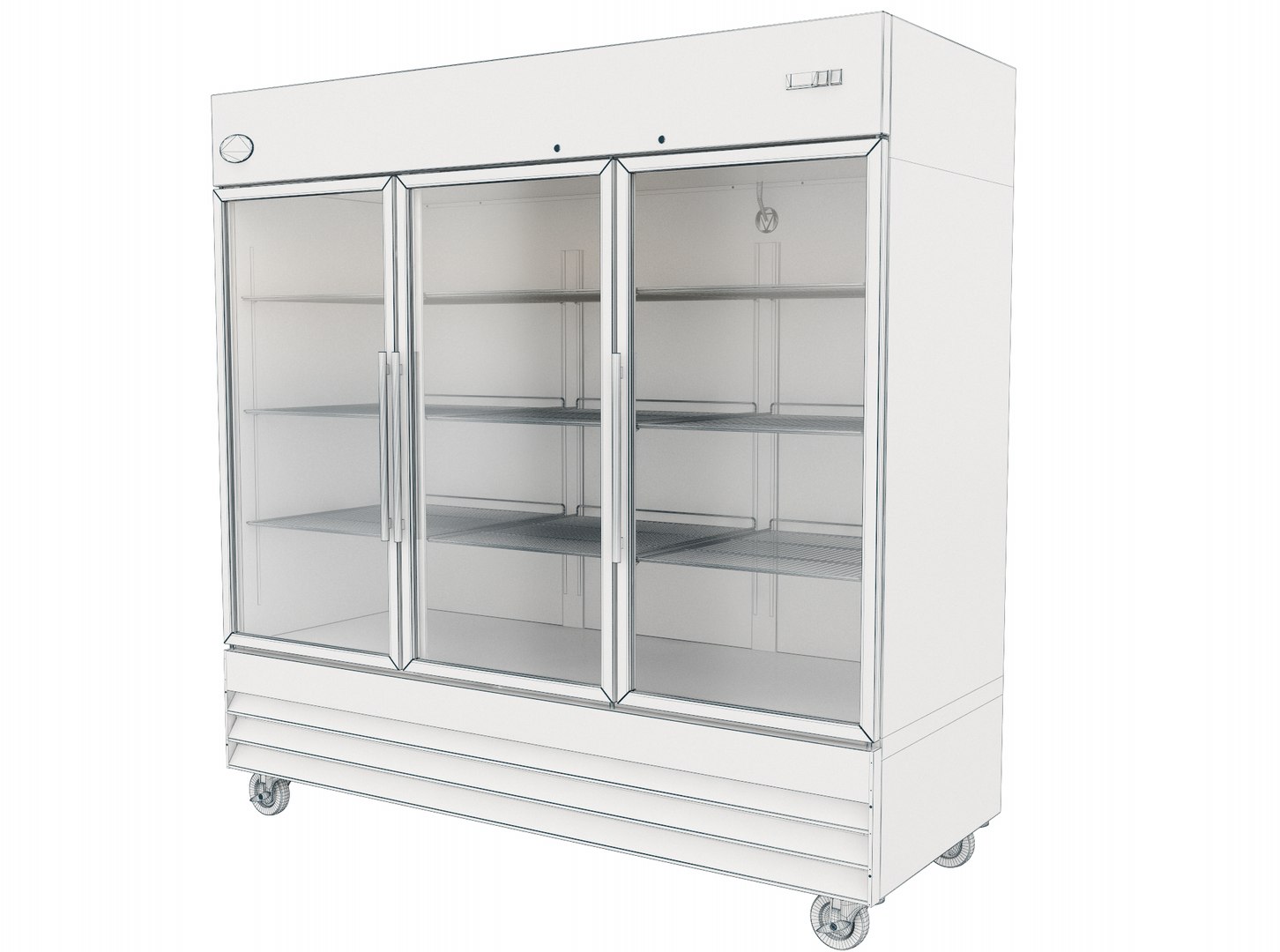 Refrigerator display 3D model - TurboSquid 1858329