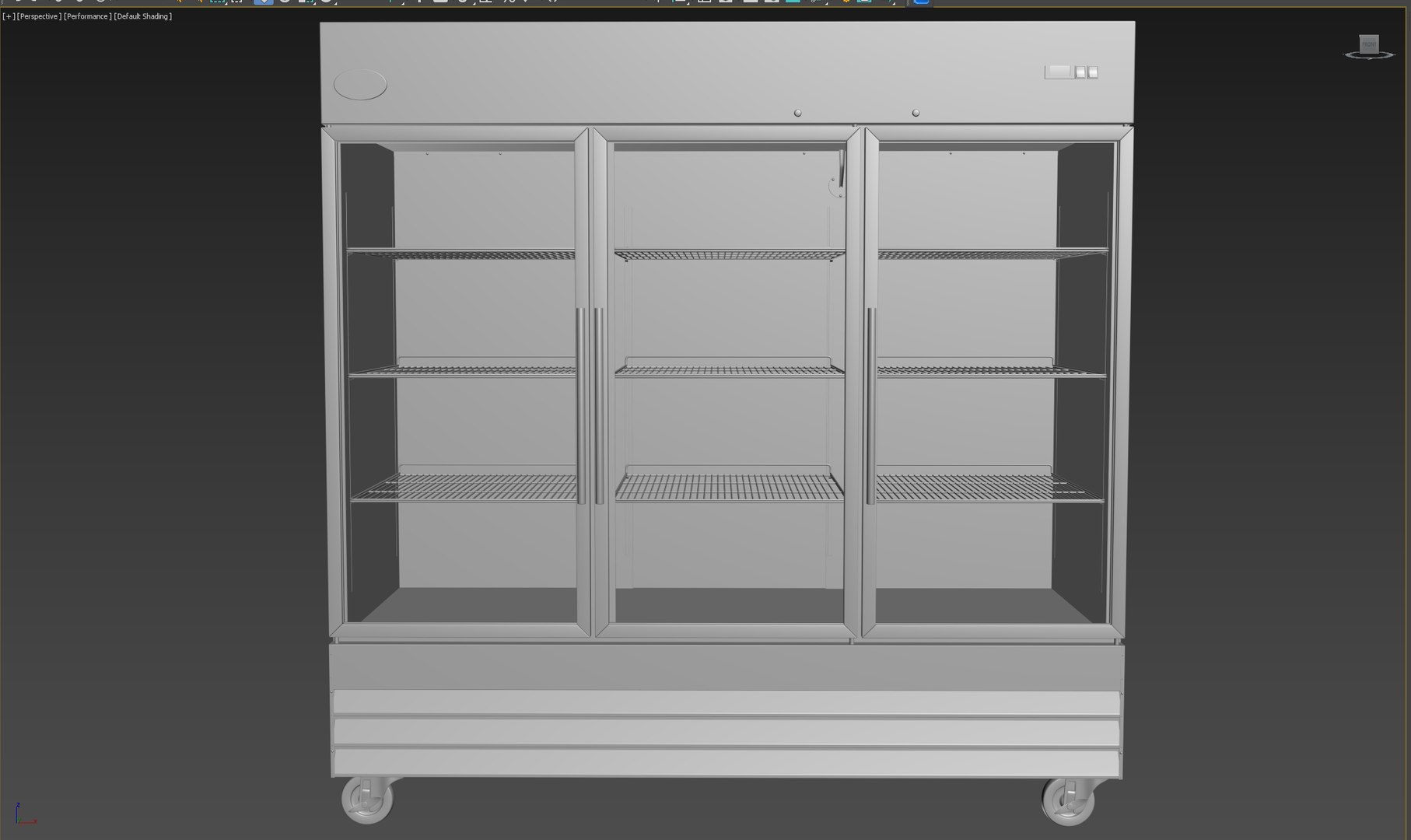 Refrigerator display 3D model - TurboSquid 1858329