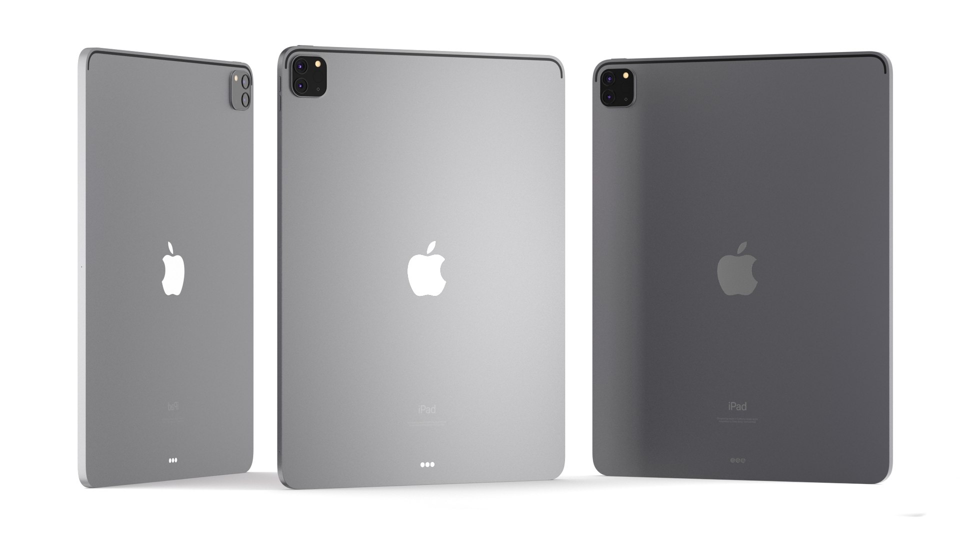 Apple IPad Pro 12 2021 Space Gray 3D Model - TurboSquid 2080681