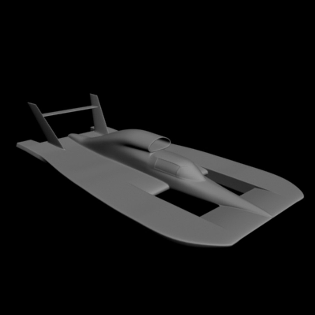 3d Model Hydroplane
