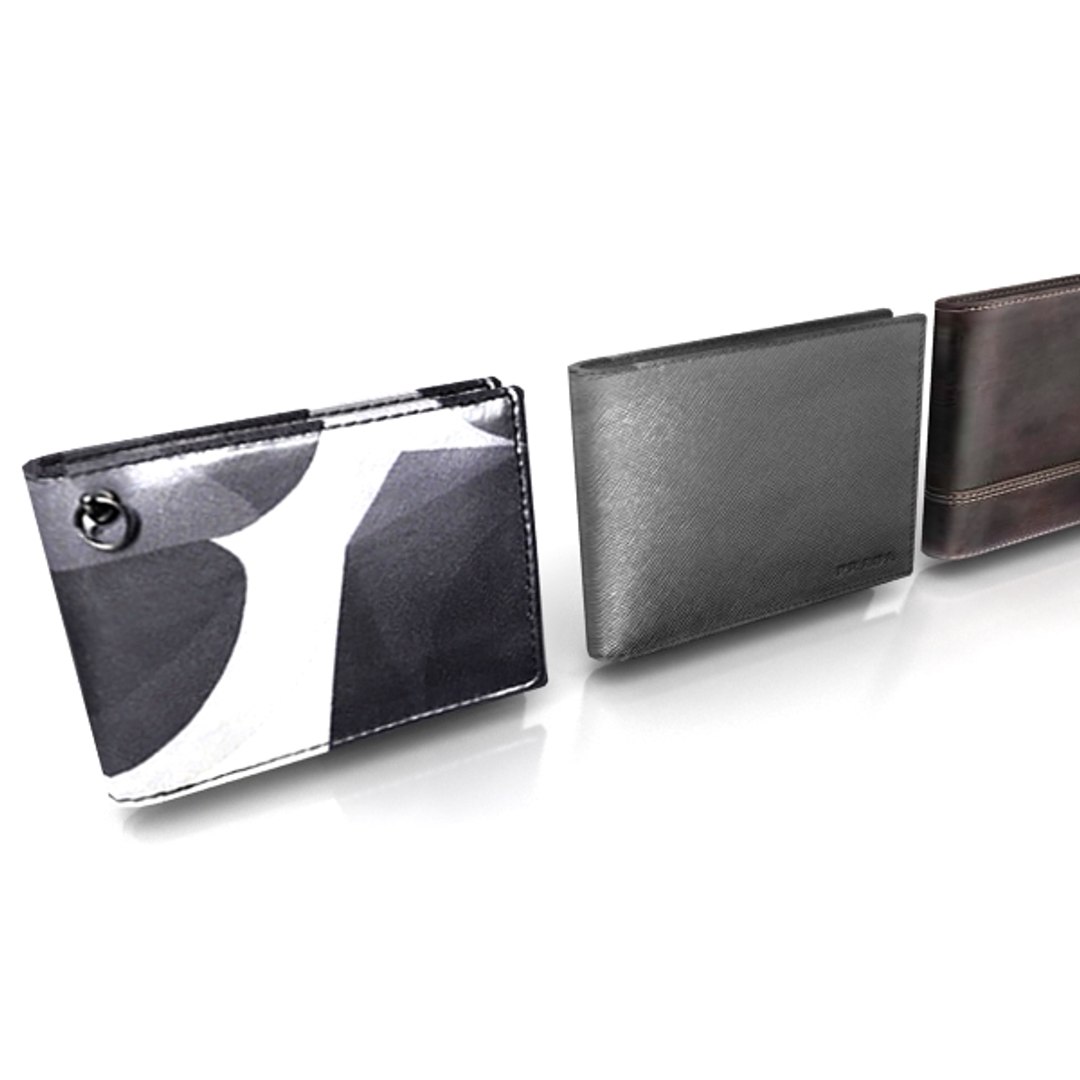 3d Wallets Model