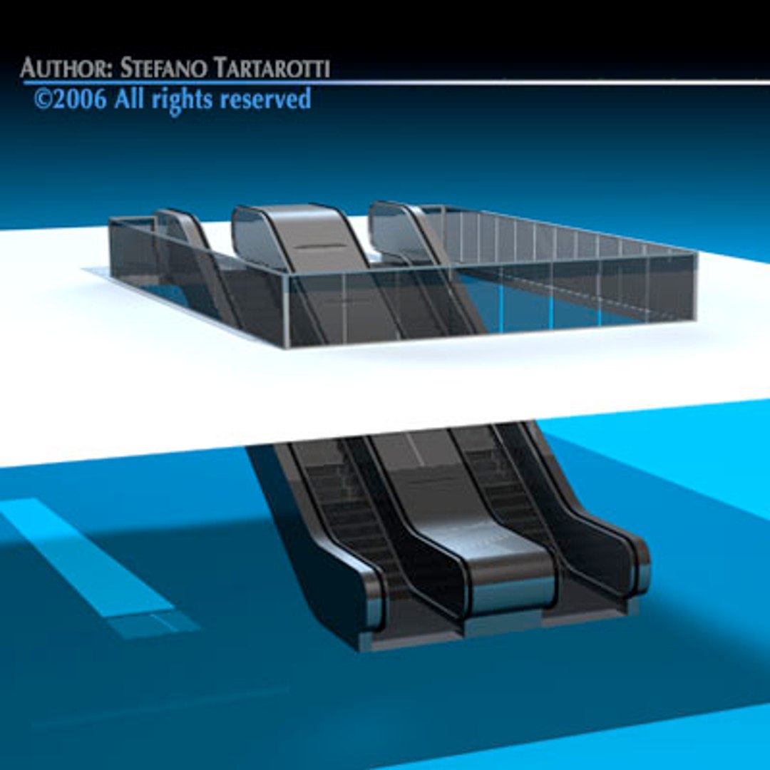 3ds Max Elevator Stairs