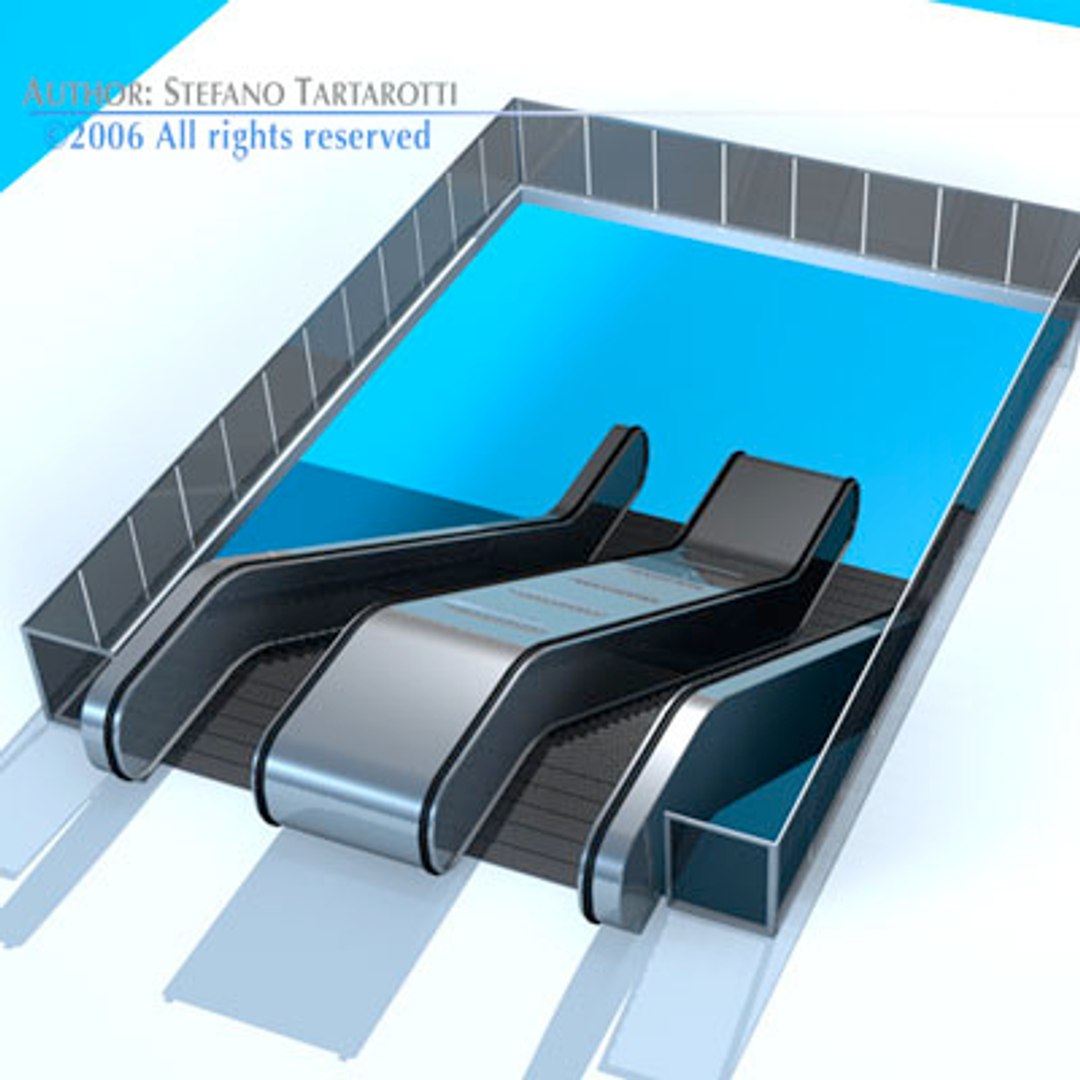 3ds Max Elevator Stairs