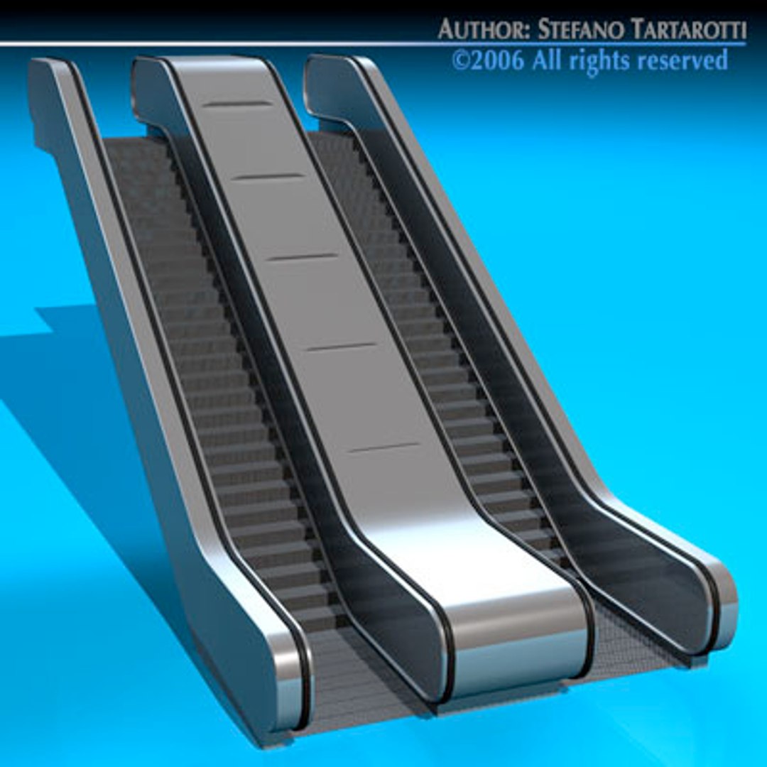 3ds Max Elevator Stairs