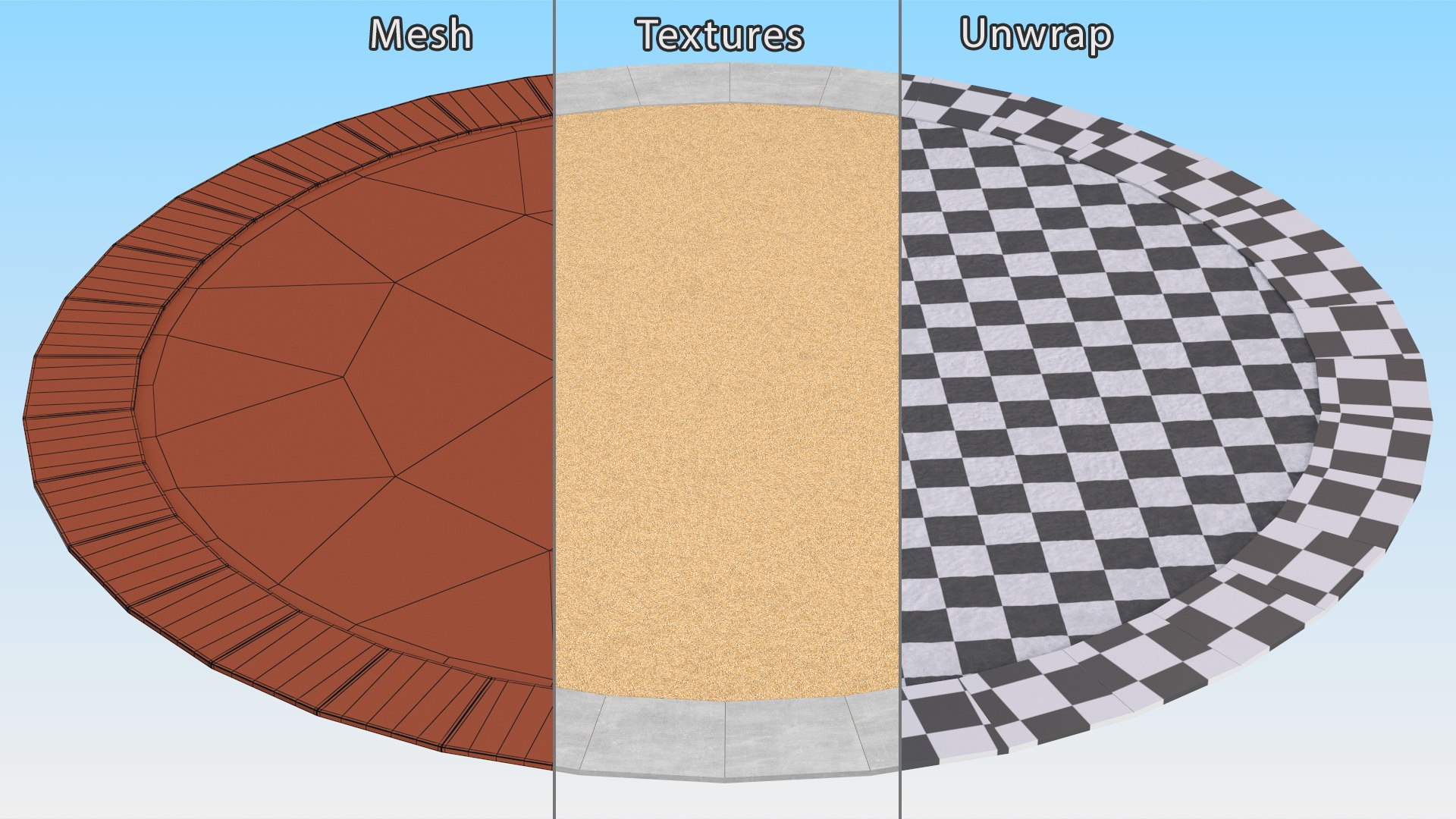 Sawdust Playground Surfacing 3D Model - TurboSquid 2162278