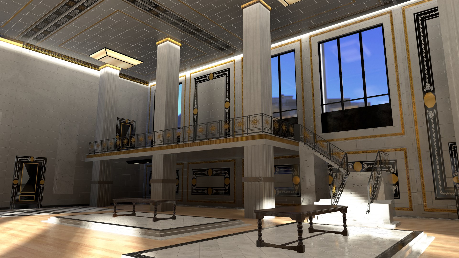 3D Luxury Shop Interior MODULAR Model - TurboSquid 1980154