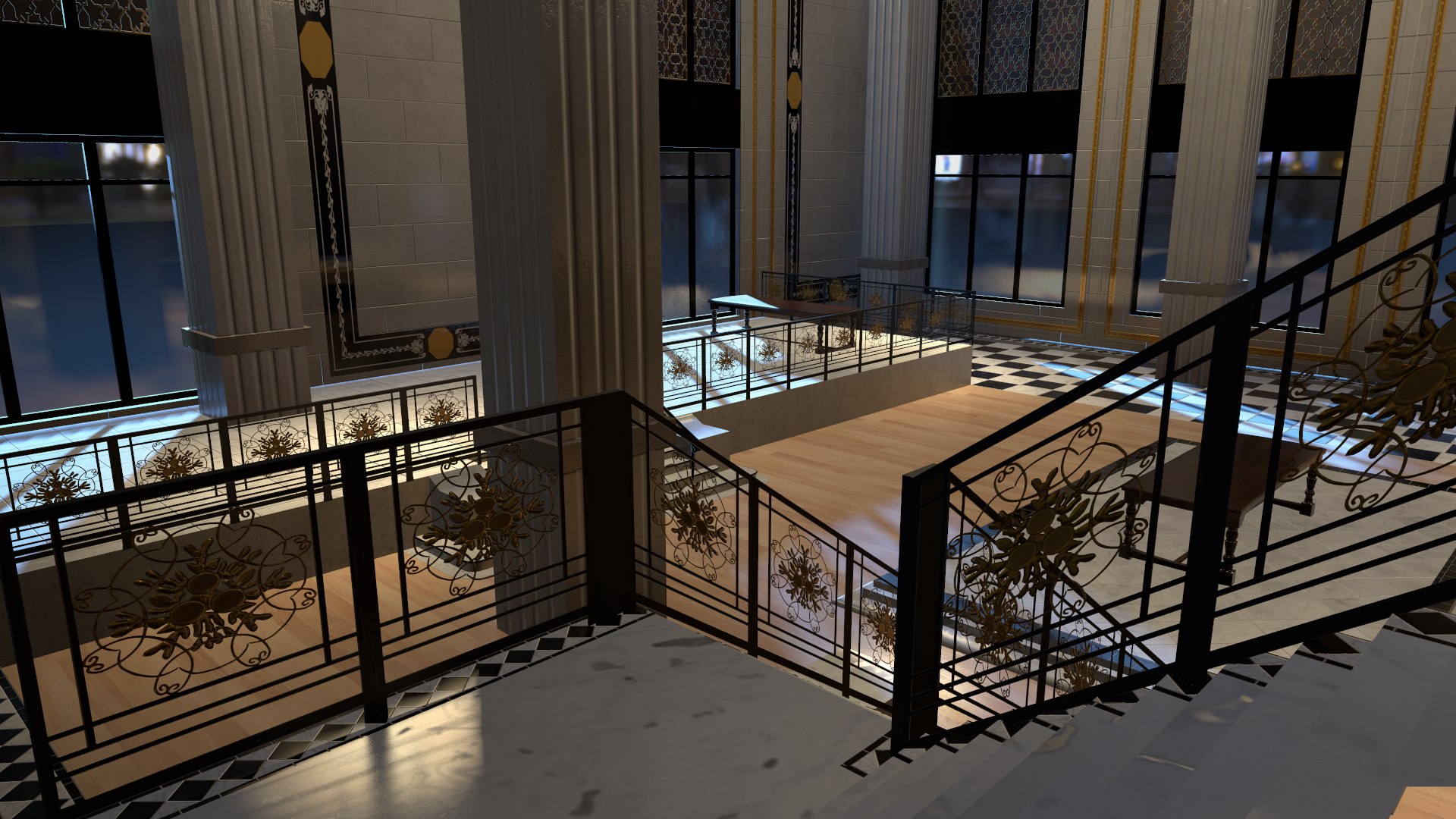 3D Luxury Shop Interior MODULAR Model - TurboSquid 1980154