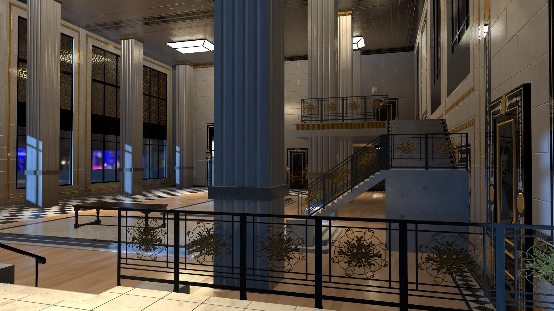 3D Luxury Shop Interior MODULAR Model - TurboSquid 1980154