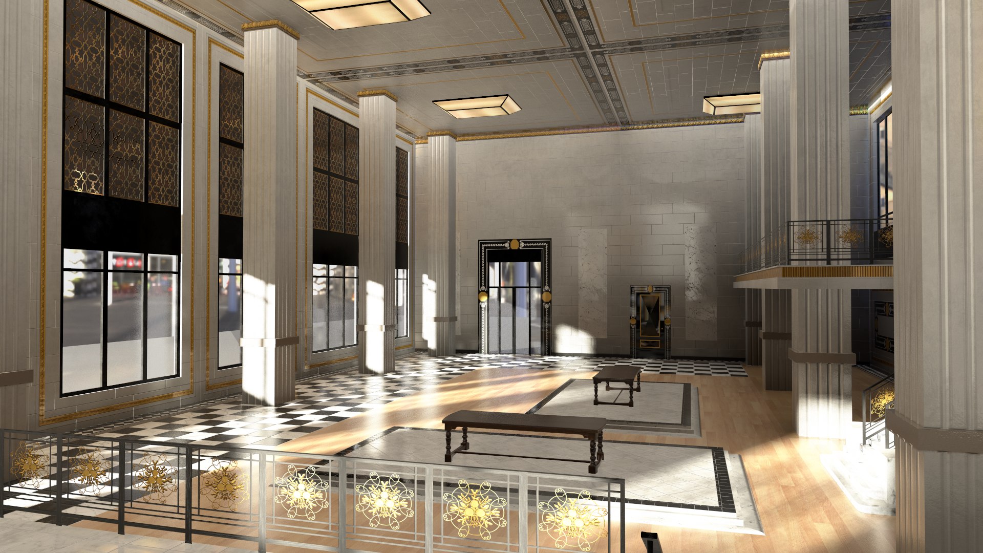 3D Luxury Shop Interior MODULAR Model - TurboSquid 1980154