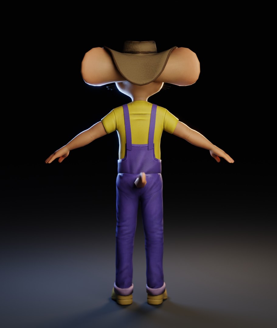 3D 3D MOUSE CHARACTER CARTOON - TurboSquid 2250348