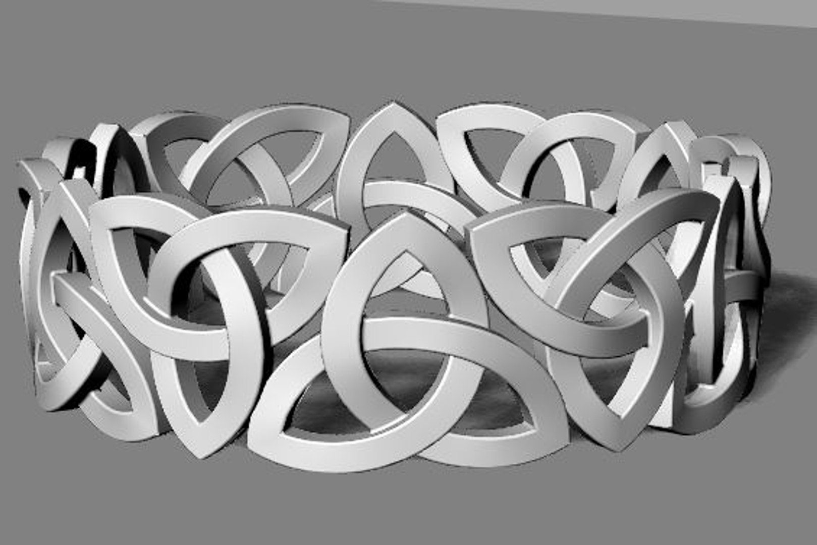 3D Celtic Knot Ring Model - TurboSquid 1396029