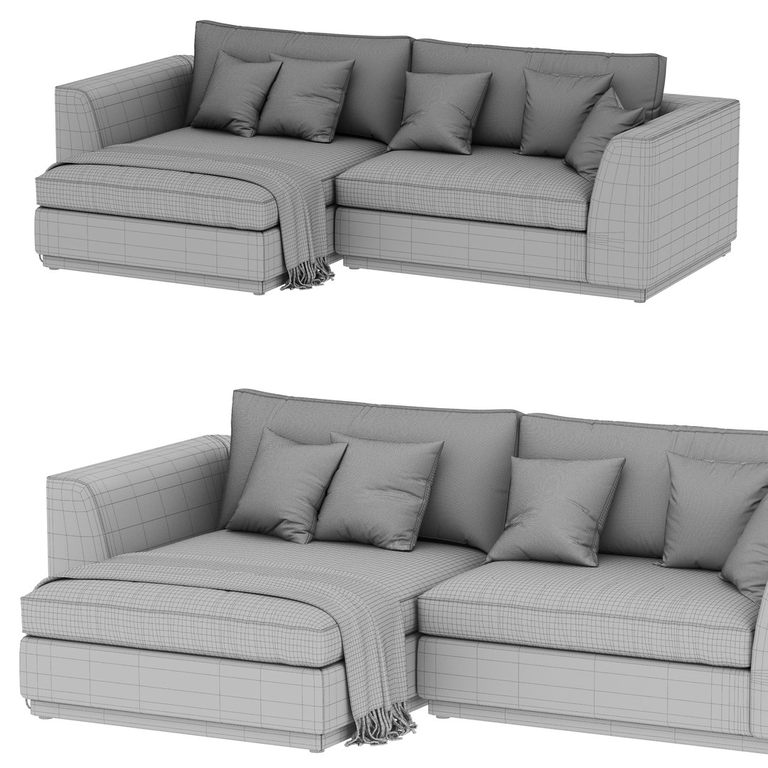 Dorian Sofa 3D Model - TurboSquid 2020753