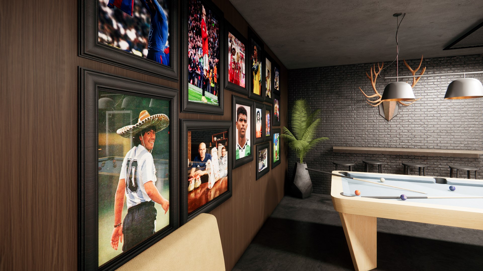 Bar 3D Model - TurboSquid 2357478