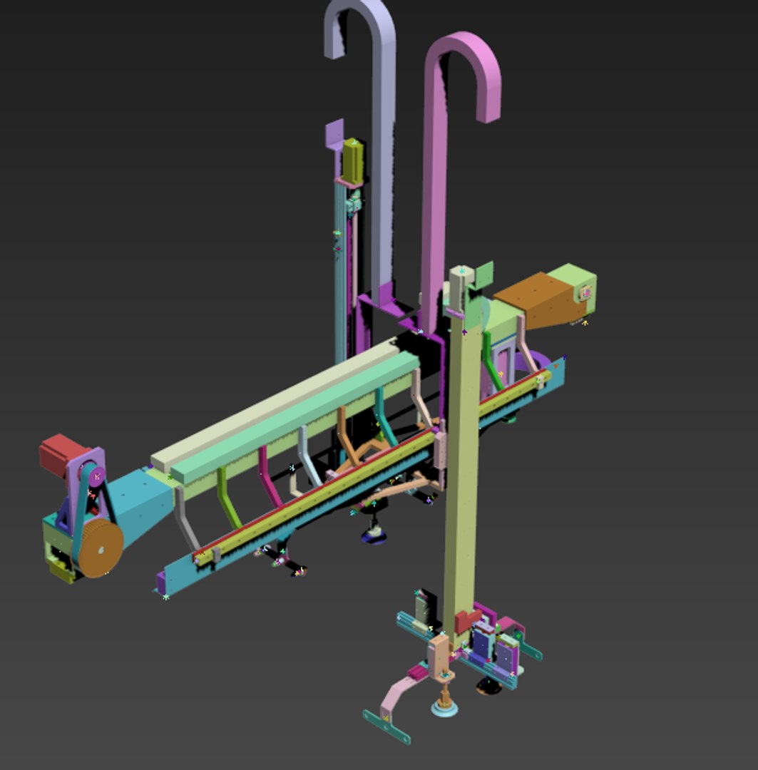 Cantilever Multi-axis Manipulator Model - TurboSquid 1464292