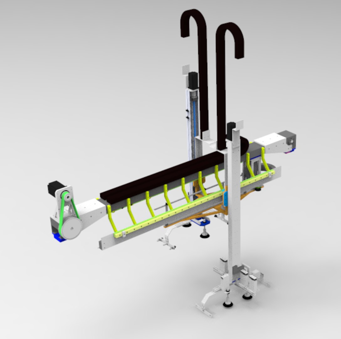 Cantilever Multi-axis Manipulator Model - TurboSquid 1464292