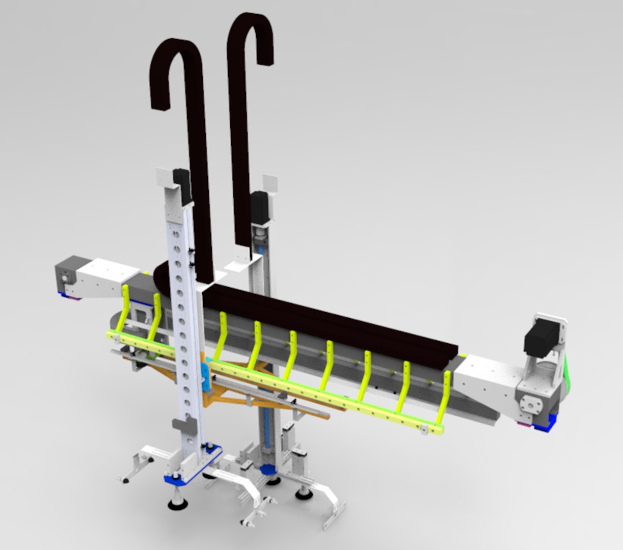 Cantilever Multi-axis Manipulator Model - TurboSquid 1464292