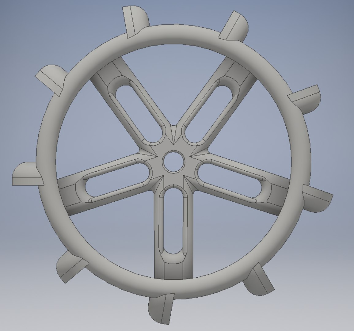 3d Model 1 Rc 12mm Hex
