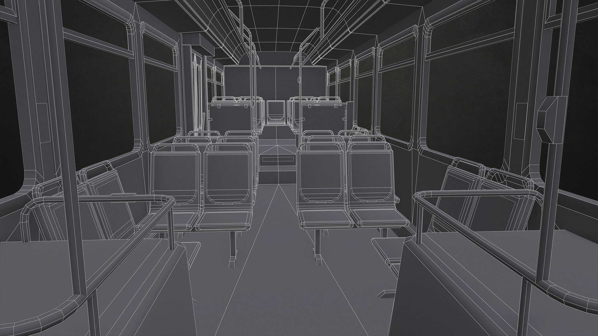 3D City Bus V3 - Low Poly - TurboSquid 2134701