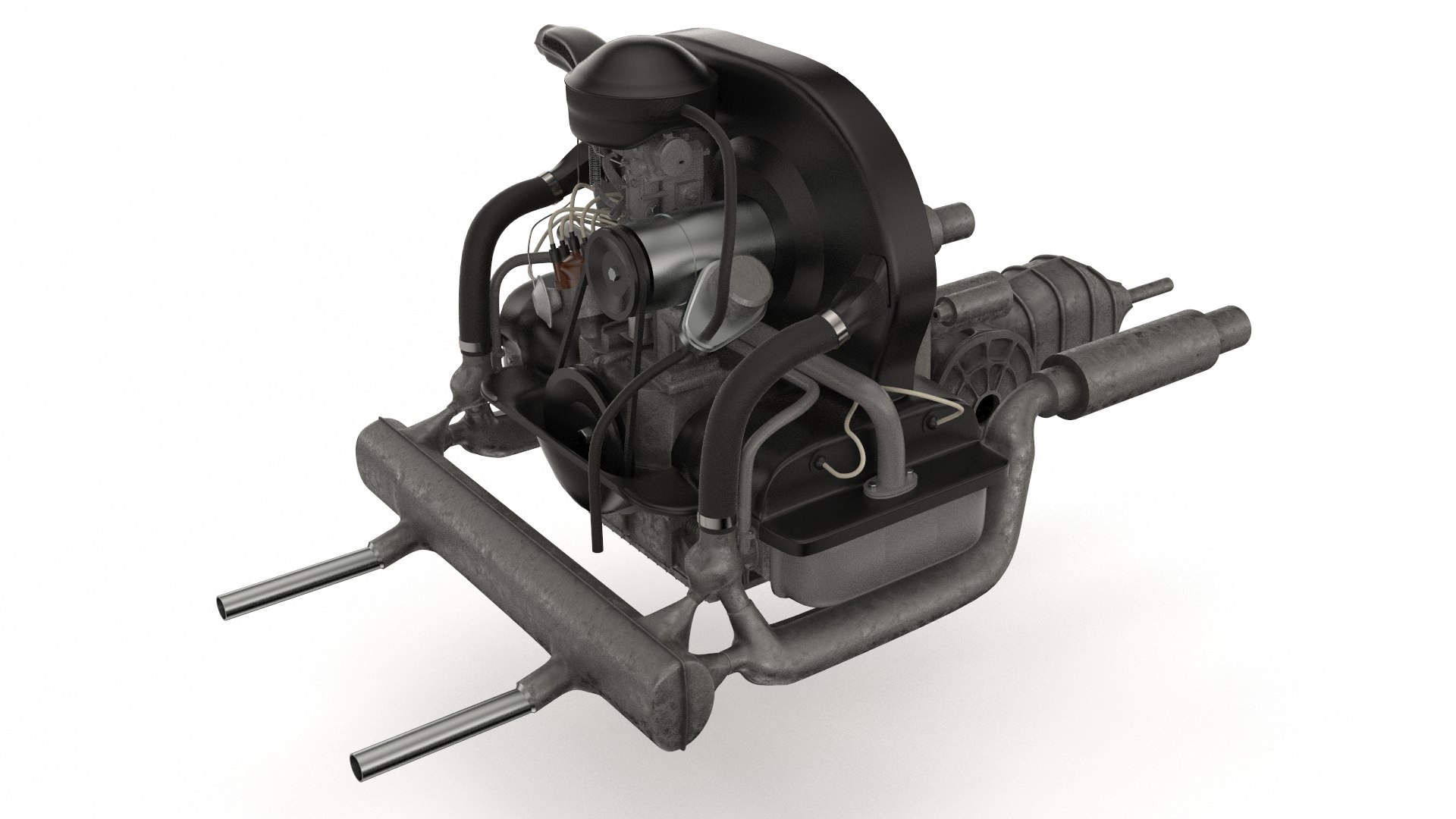 Volkswagen Beetle Engine 3D Model - TurboSquid 1153687
