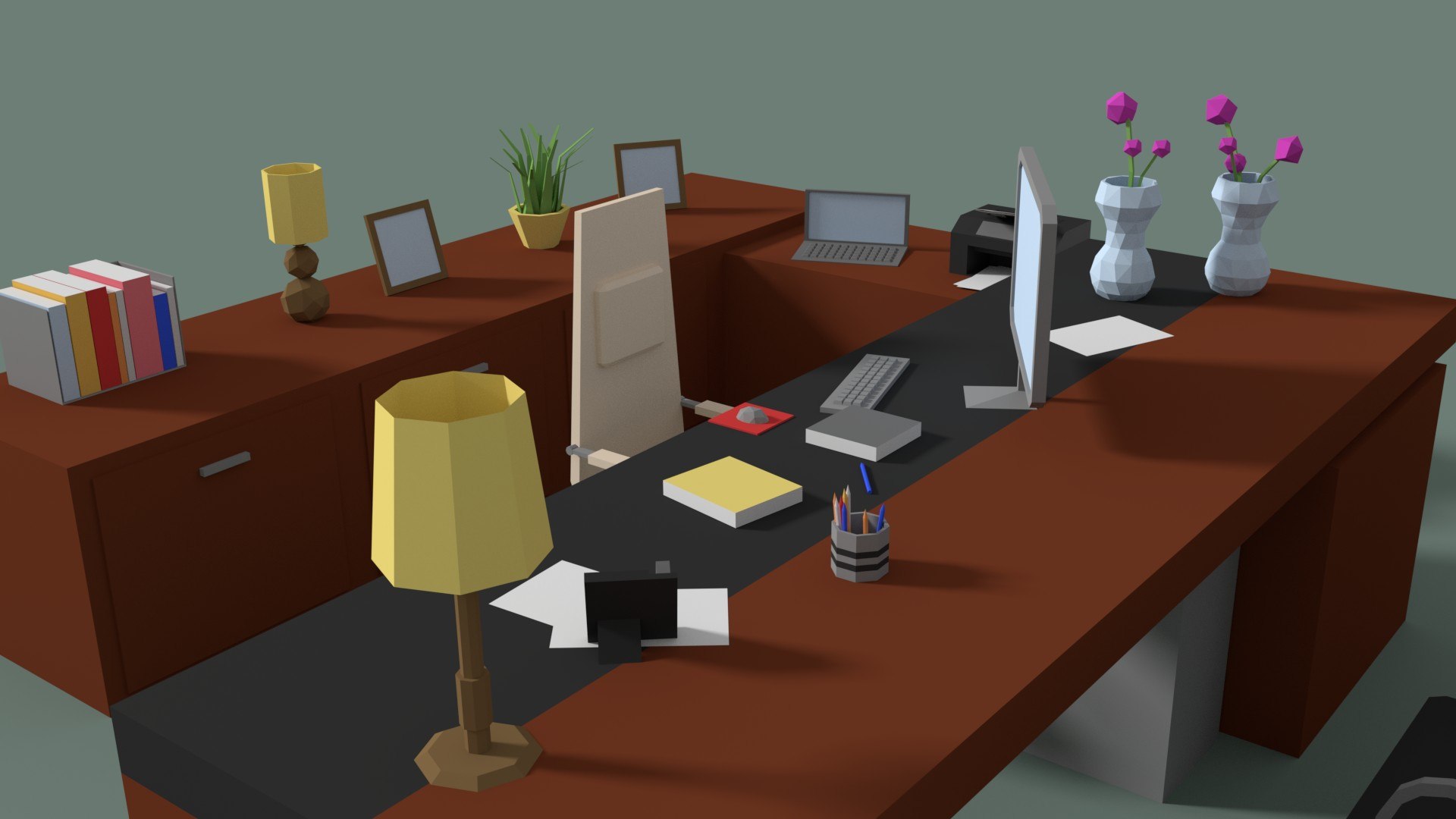 3D Manager Room Model - TurboSquid 1197193