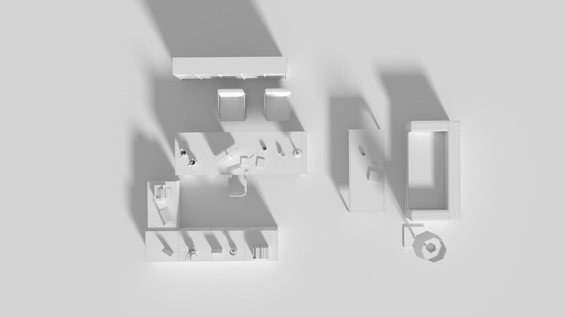 3D Manager Room Model - TurboSquid 1197193