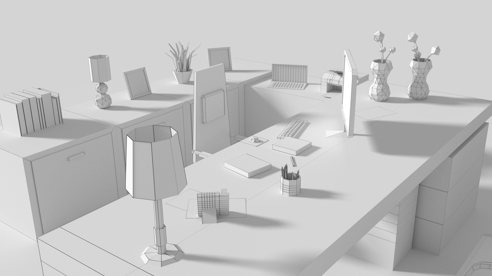 3D Manager Room Model - TurboSquid 1197193