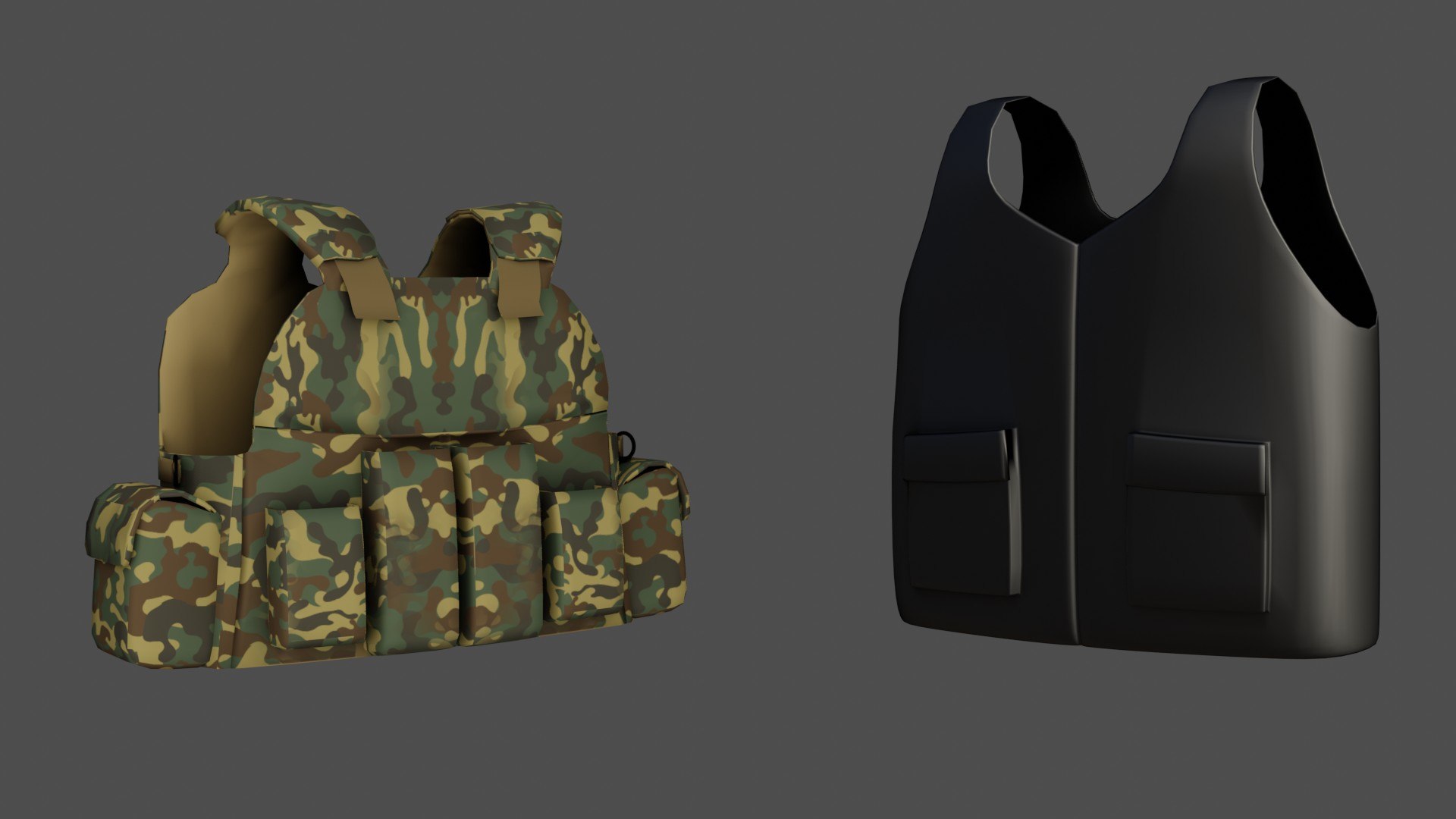 3D Battle Royale Game Assets - Low Poly - Game Ready - PBR Model ...