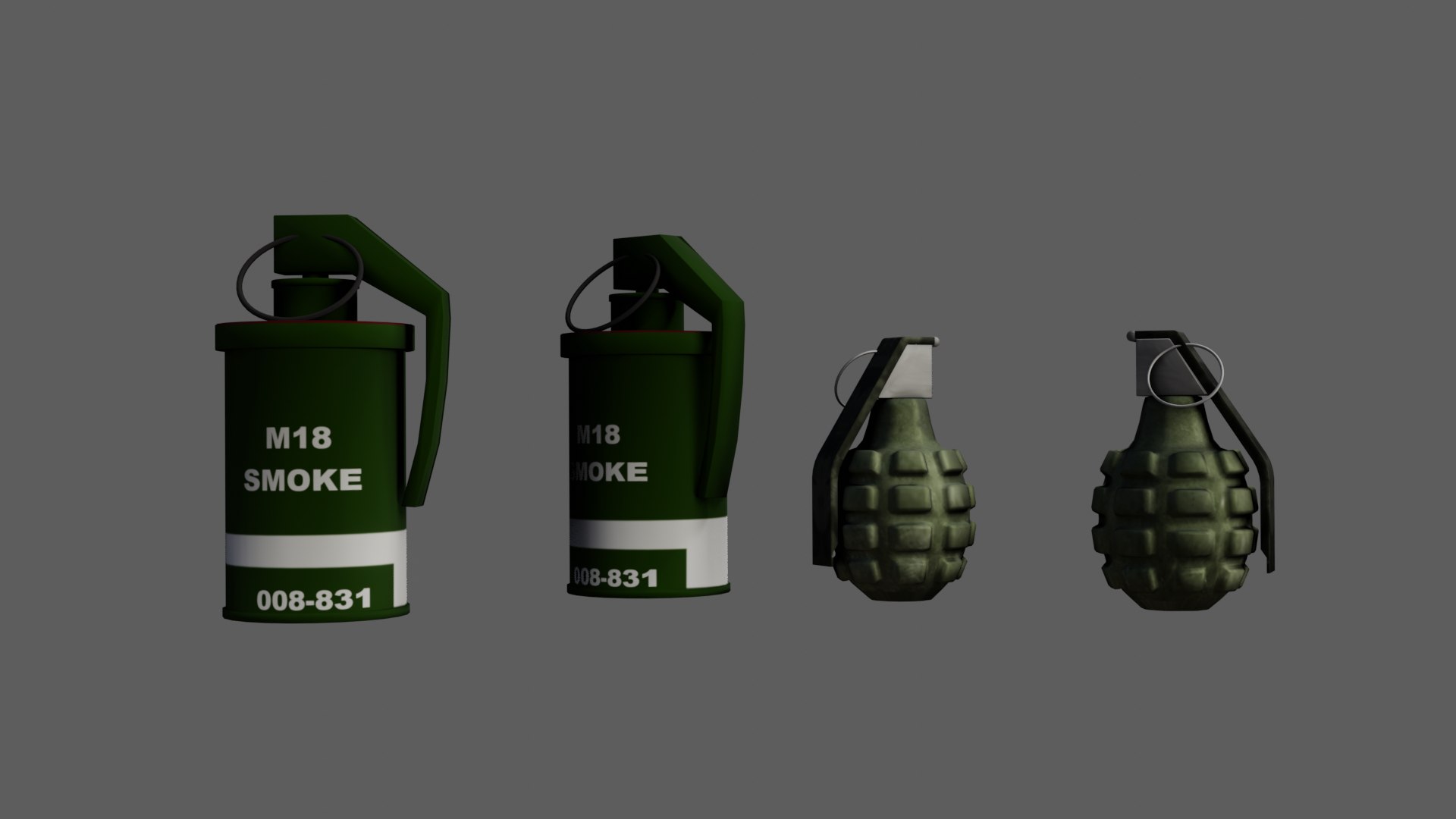 3D Battle Royale Game Assets - Low Poly - Game Ready - PBR Model ...