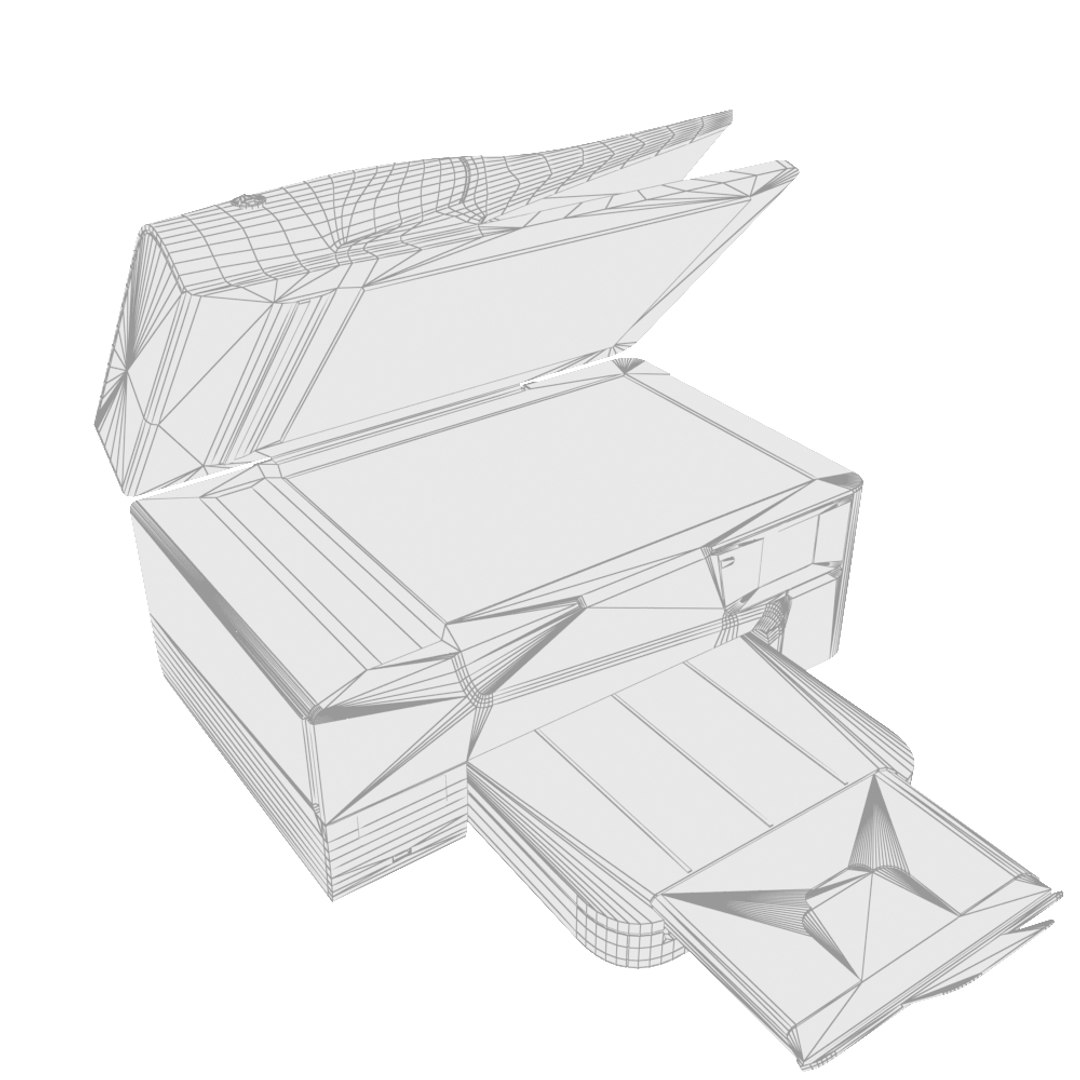Office printer 3D model - TurboSquid 1296691