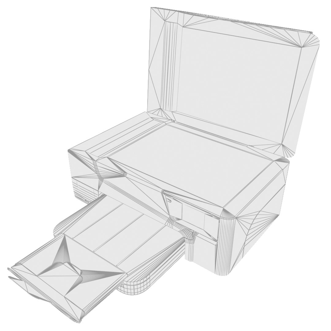 Office printer 3D model - TurboSquid 1296691