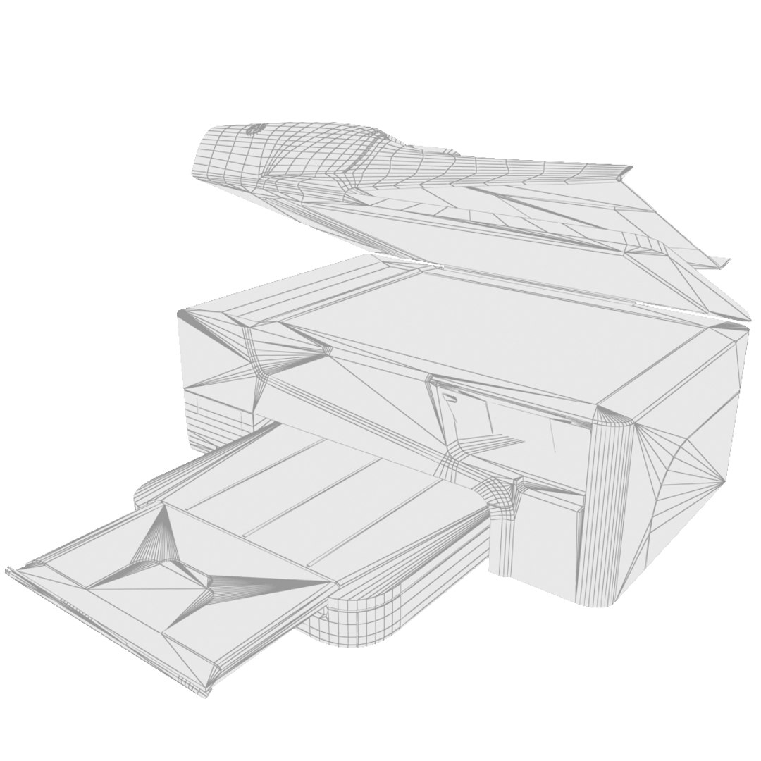 Office printer 3D model - TurboSquid 1296691