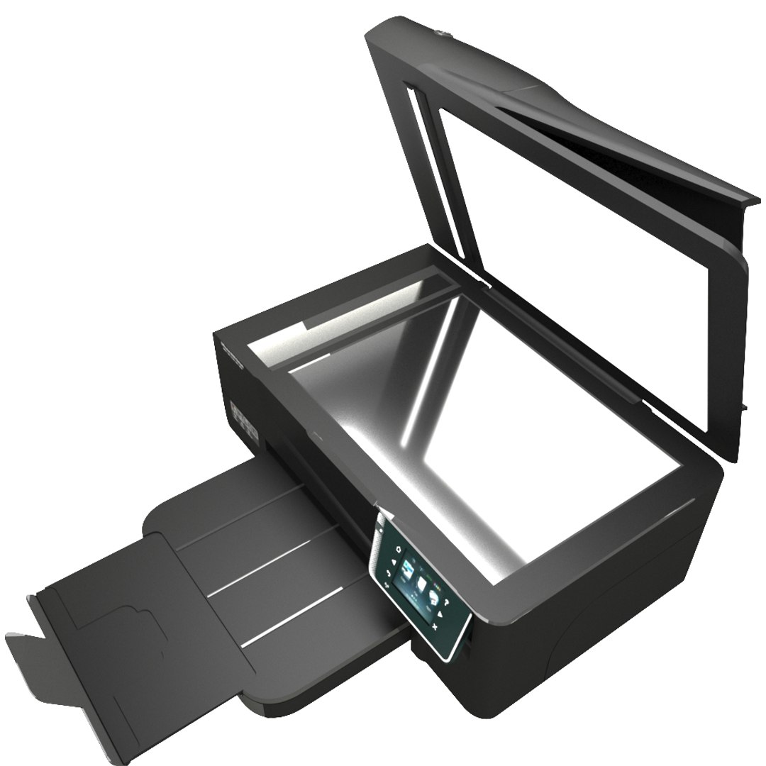 Office printer 3D model - TurboSquid 1296691