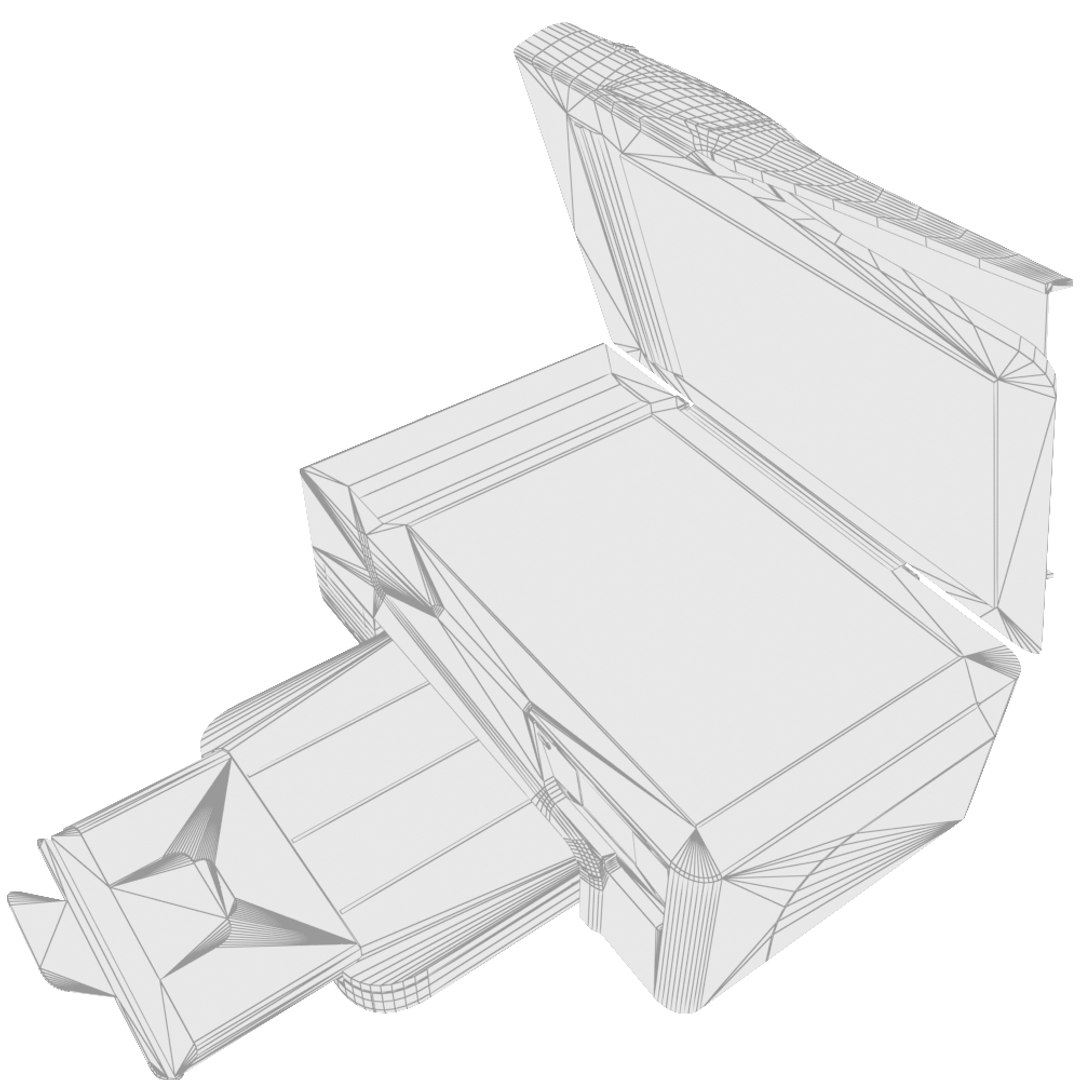 Office printer 3D model - TurboSquid 1296691