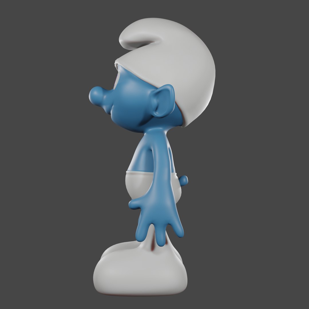 Smurf character 3D model - TurboSquid 1952022