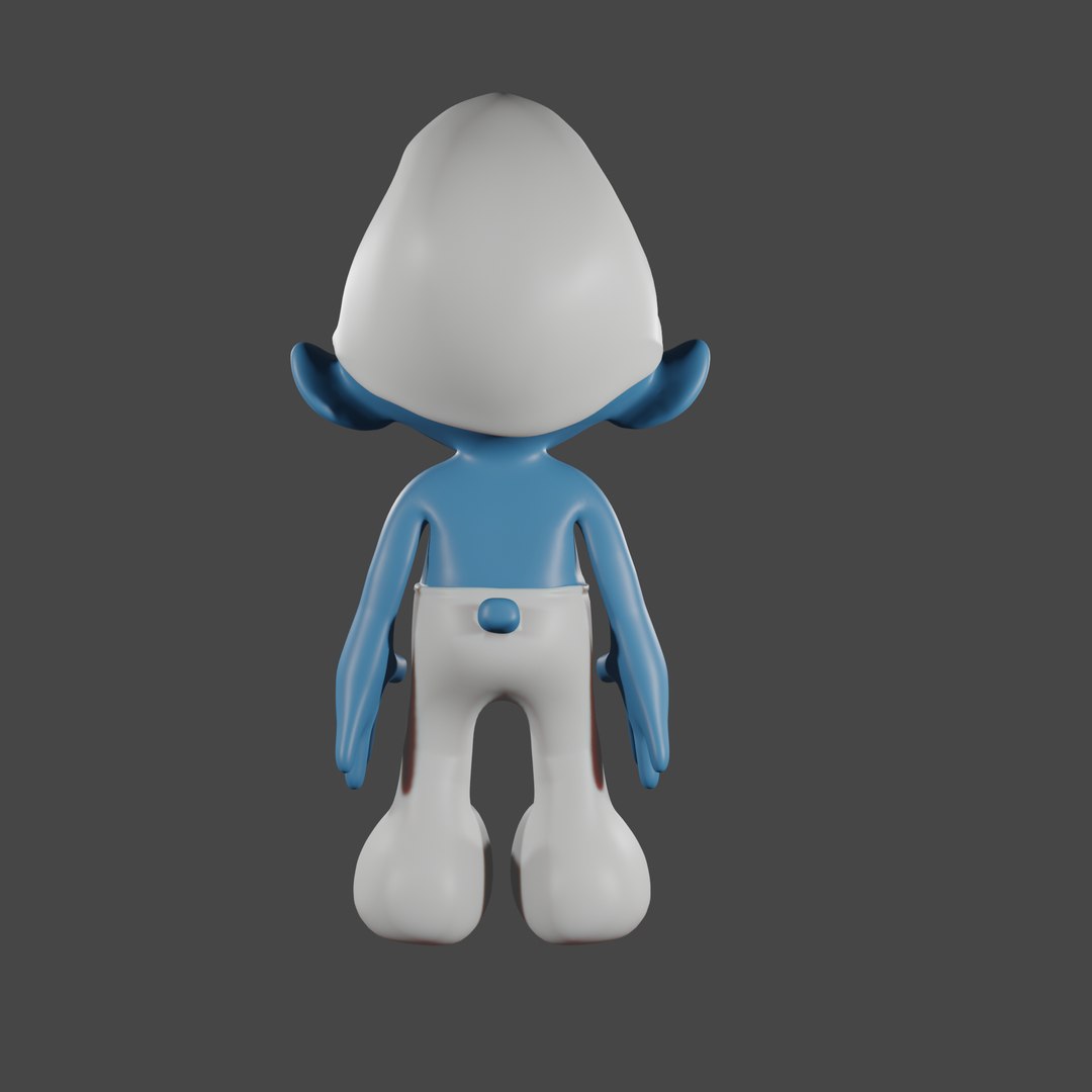 Smurf character 3D model - TurboSquid 1952022